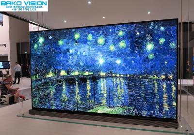 Cina Parete che monta la parte anteriore ultra fine Access del passo dell'esposizione principale colore pieno dell'interno P0.937-P1.87 completamente in vendita