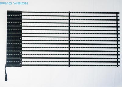 Cina Trasparente dimagrisca la parete fissa all'aperto del video della facciata della costruzione dell'esposizione di LED della IMMERSIONE 346 P15 P25 in vendita