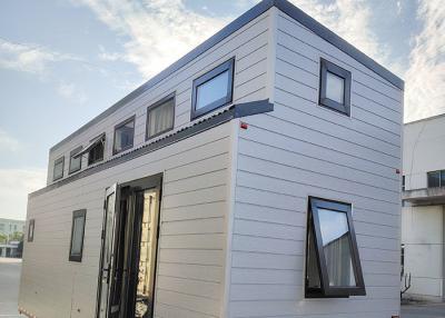 China Casa prefabricada de acero ligero en ruedas con casa modular estándar australiana en venta