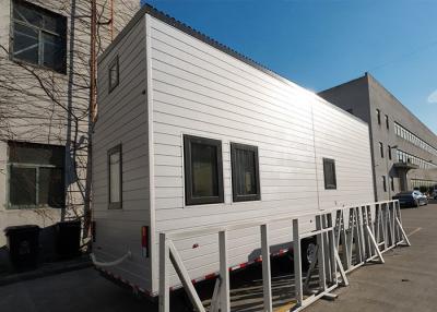 China Casa prefabricada de acero ligero en ruedas con casa modular estándar australiana en venta