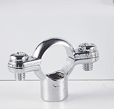 중국 16mm 18mm 19mm 청동 파이프 클램프 파이프 고정 물 던지기 크롬 접착 판매용