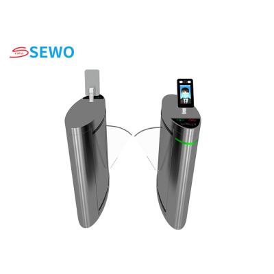 Rfid Gate Reader Flap Barrier Gate Access Control System For Gym Membership