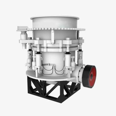 中国 30kw石灰岩の花こう岩の石の円錐形の粉砕機40t/Hの生産能力 販売のため