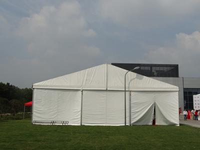 Cina tenda commerciale bianca del baldacchino di 20m con il condizionatore d'aria, chiara tenda foranea della portata in vendita