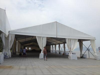 Cina Chiara tenda su ordinazione per nozze a prova di fuoco, tenda di lusso del partito con il doppio tetto del PVC in vendita