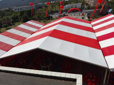 Cina La tenda all'aperto di mostra di attività semplice di cerimonia di apertura con il PVC mura l'auto pulizia in vendita