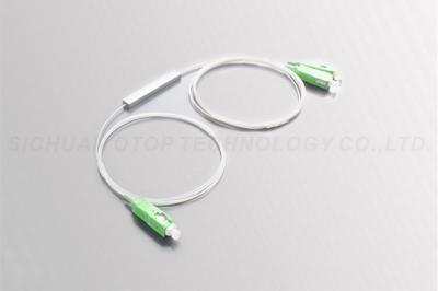 中国 GPON EPONネットワークの900um SC/APCの繊維光学のディバイダー2の方法1x2 PLC 販売のため