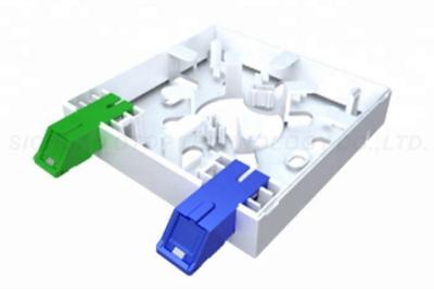 Cina La scatola ottica all'aperto di termine impermeabilizza il materiale del PC di 2 ABS dei porti in vendita