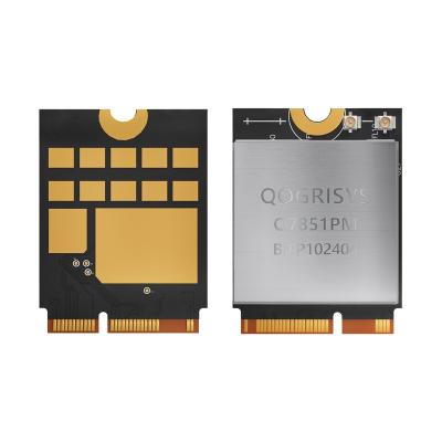 China Qogrisys Ultra Speed Tri-band Wifi7 Moudle Qcalcomm Chip Wcn7851 5.8gbps Wifi Modulo à venda