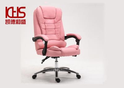Cina Comfortable Cushion Manager PU Leather Computer Chair With Wheels in vendita