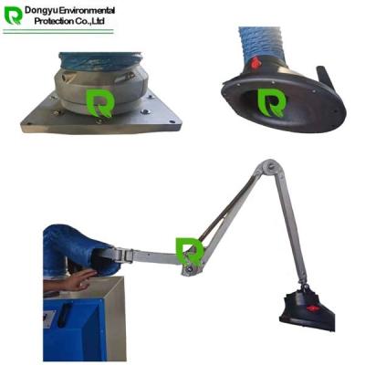 Full Automatic Reverse Blowing Portable Welding Smoke Extractor With Articulated