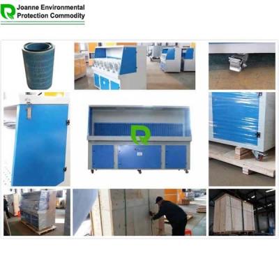 6kw Metal Process Down Draft Table, Ergonomic Sanding Station Downdraft Table