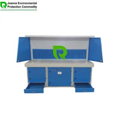 Explosion proof Extraction Table 2m Long 2.2kw Downstream Dust Table For Dust