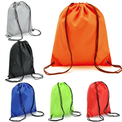 중국 Polyester Drawstring Dust Bag Backpack Bulk For Camping Fitness Tourism Yoga Sports 판매용