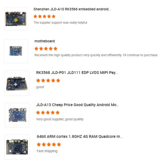 Customer review of JEWELLED POS Motherboard showing installation and operation