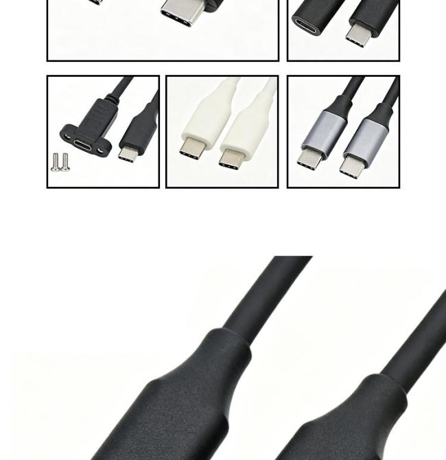 4K HD Video 60W PD Charging USB3.2 Gen2 Type C to Type C Data Cable for Phone Laptop 4K HD Video 60W PD Charging USB3.2 Gen2 Type C to Type C Data Cable for Phone Laptop