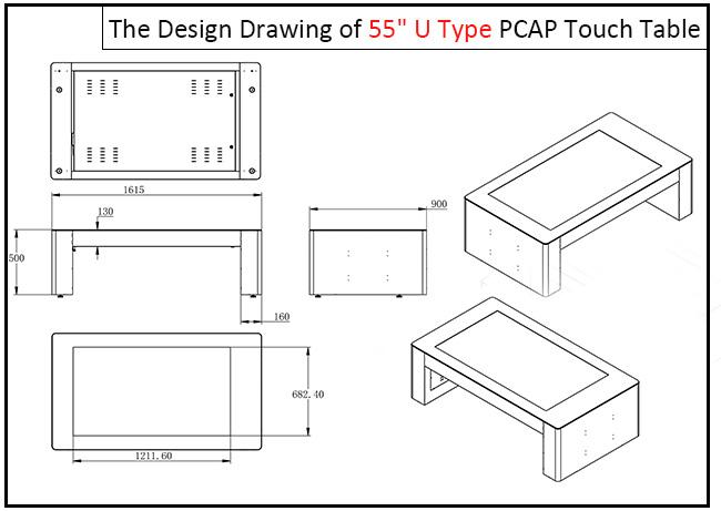 Advertising Kiosks hd videos interactive whiteboard touch screen table