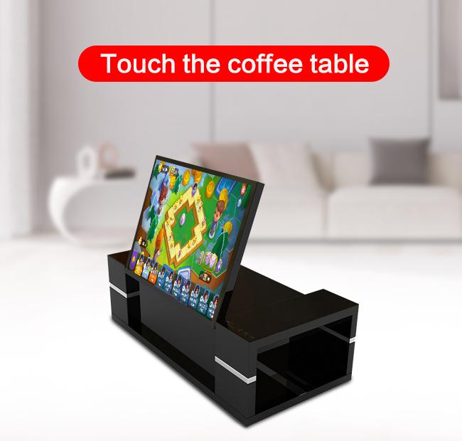 Neues Modell wechselwirkender intelligenter Couchtisch 43 Zoll-Androids mit Touch Screen