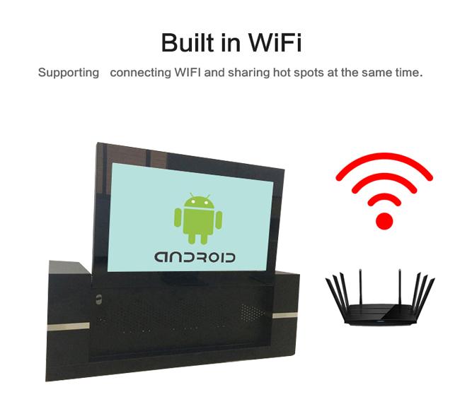 Neues Modell wechselwirkender intelligenter Couchtisch 43 Zoll-Androids mit Touch Screen