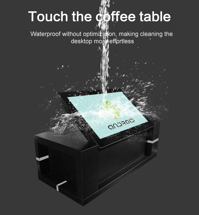 Neues Modell wechselwirkender intelligenter Couchtisch 43 Zoll-Androids mit Touch Screen