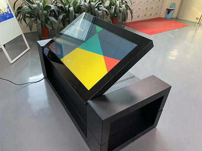 Neues Modell wechselwirkender intelligenter Couchtisch 43 Zoll-Androids mit Touch Screen