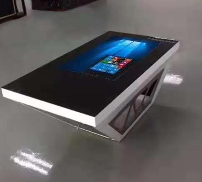 Multitouch Android / Windows Waterproof Game Restaurant Coffee Table Interactive Touch Screen Dining Table