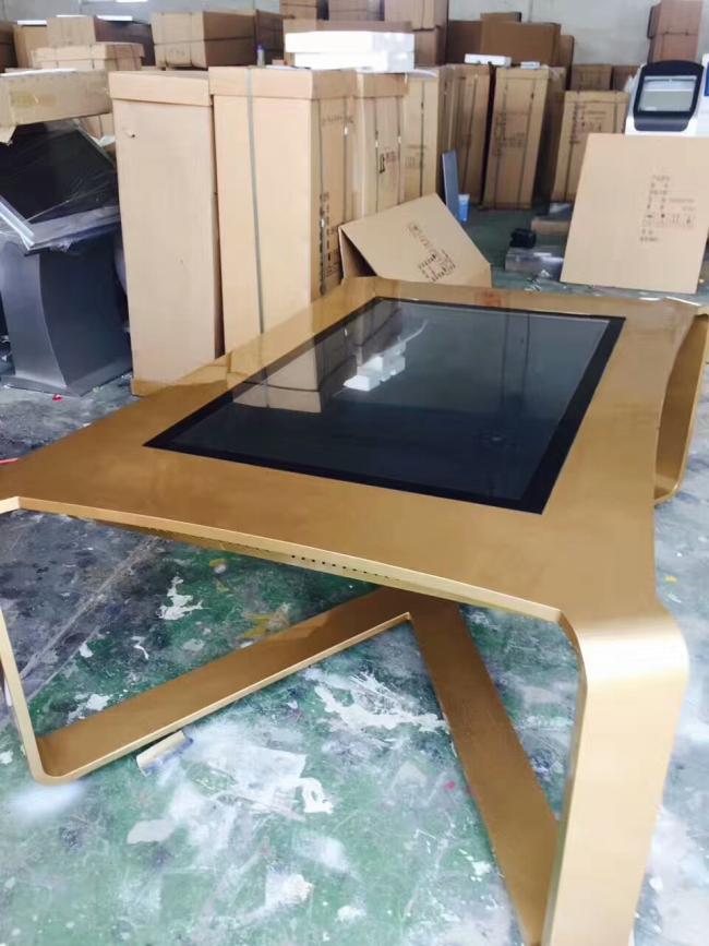 Schermo di pubblicità LCD online di Digital dell'esposizione del centro commerciale di tocco della Tabella di Windows del tavolino da salotto a 43 pollici del touch screen