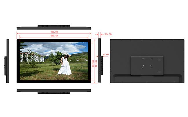 struttura digitale della foto di grande wifi