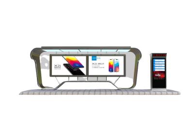 Cina Autostazione all'aperto della grande esposizione di dimensione che annuncia lo schermo dell'affissione a cristalli liquidi di multimedia nel contrassegno di Digital del chiosco di mation in vendita