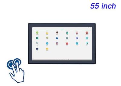 中国 55インチAndroid内蔵タッチスクリーン 公共交通機関ディスプレイ,浸透的な小売体験,企業インターフェース,展示パネル 販売のため