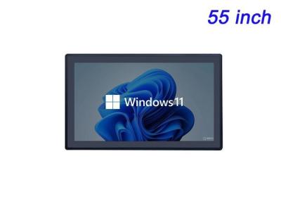 Cina 55 pollici di schermo Windows touch embedded per presentazioni aziendali, installazioni d'arte digitale, mostre interattive di musei e videoconferenze di fascia alta in vendita