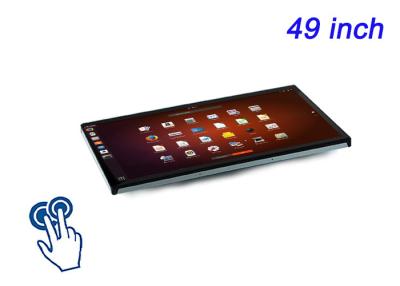 Cina Display touch Linux incorporato da 49 pollici per segnaletica digitale, soluzioni per riunioni aziendali, monitoraggio delle strutture e dashboard di trasporto in vendita