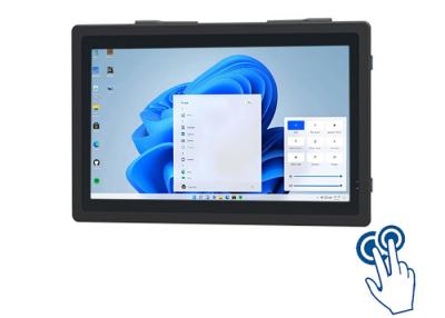 Cina 15.6 pollici Elegante schermo Windows touch per il monitoraggio di fabbrica e segnaletica digitale in vendita
