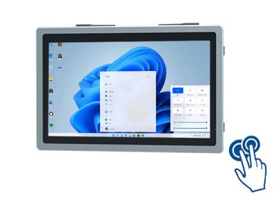 Cina 15.6 pollici Elegante schermo Windows touch per il monitoraggio di fabbrica e segnaletica digitale in vendita