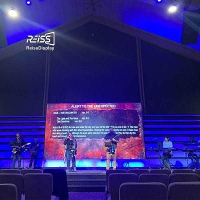 China REISSDISPLAY Manufacturer P2.5 Indoor LED Screen Solution for the USA for sale