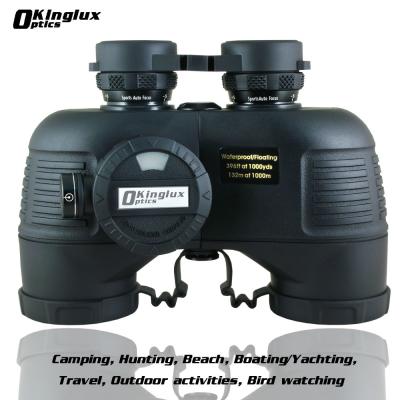 China 7x50mm Waterproof Nautical a Binocular with compass Fully multi-coated optics for sale