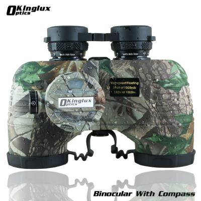 China Military Waterproof Waterproof Nautical a Binocular with compass 7x50mm Fully multi-coated optics hunting maple leaf for sale