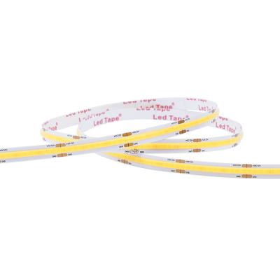 중국 336led/M COB LED 스트립 라이트 3000K 색 온도 DC12/24V IP20 등급 높은 CRI 판매용