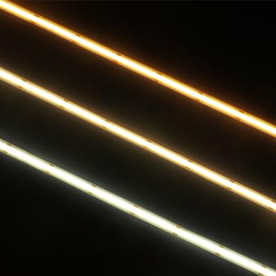 중국 336led/M COB LED 스트립 라이트 3000K 색 온도 DC12/24V IP20 등급 높은 CRI 판매용