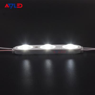 Κίνα Ενότητα οδηγήσεων συνεχές ρεύμα 12V 2.5W ενότητες 170 βαθμού SMD 2835 IP67 3 LEDs οδηγήσεων φακών προς πώληση