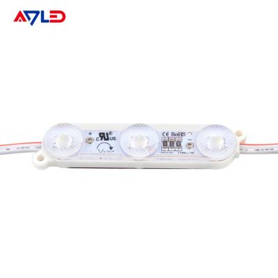 Κίνα Φως των υπαίθριων SMD 2835 των οδηγήσεων IP67 12V 3 σημαδιών ενότητας εγχύσεων οδηγήσεων ενότητας προς πώληση