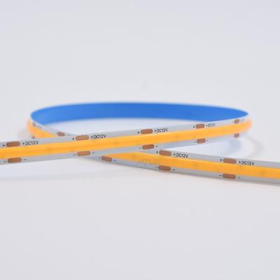 중국 릴에서 릴까지 높은 소형 8mm 480leds/M COB LED 스트립 라이트 판매용