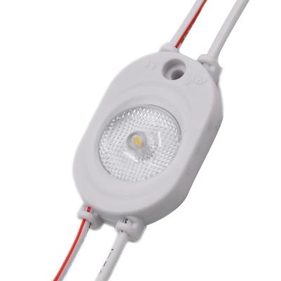 Chine 5 ans de vie à l'extérieur / à l'intérieur imperméable à l'eau DC12V 1W 1 puce Couleur blanche 2835 SMD module LED à vendre