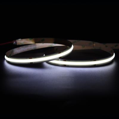 중국 COB LED 스트립, 528 LED, 12V/24V, 따뜻한 흰색 6500K, 유연 판매용