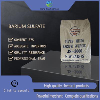 China 87% Coating Grade Precipitated Barium Sulfate Mineral Process Chemicals for sale