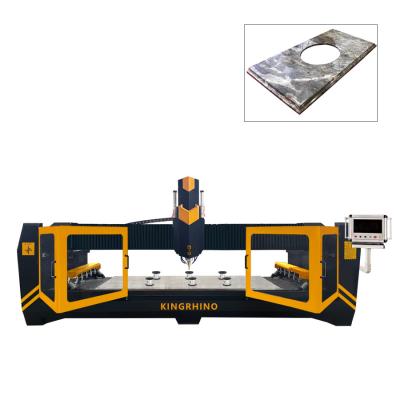 Cina 3 Axis CNC Stone Carving Machine 3000x1400mm Processing Size 11KW in vendita