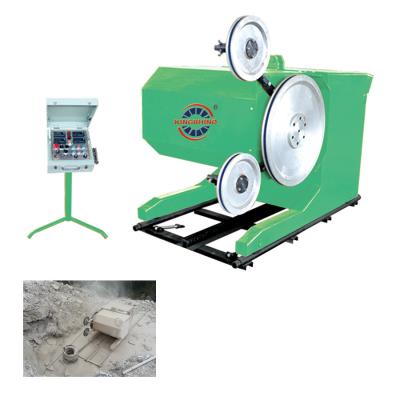 Cina cava di calcare del marmo del granito di 55kw Diamond Wire Saw Machine For in vendita