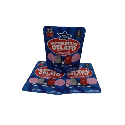 Κίνα Αδιάβροχο Ετικέτα Mylar Weed Bags Candy Packaging Zipper Stand Up Mylar Bags προς πώληση