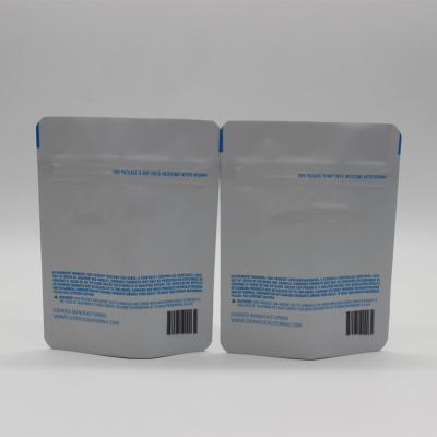 Κίνα Μικρό παγωμένο Zip Lock Stand Up Pouch συσκευασία Mylar σακούλες για χόρτο προς πώληση