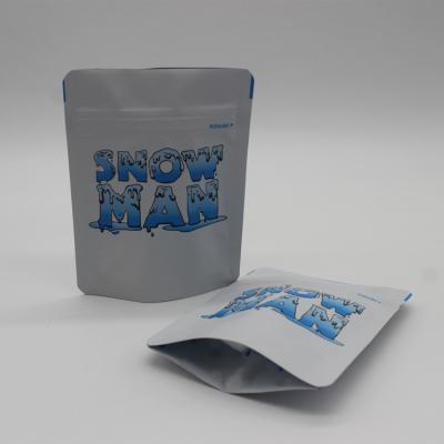 Κίνα Μικρό παγωμένο Zip Lock Stand Up Pouch συσκευασία Mylar σακούλες για χόρτο προς πώληση